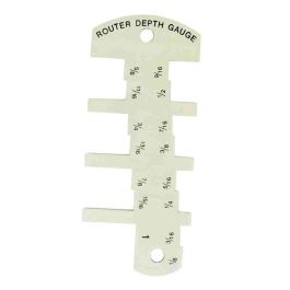 Aluminum Router Depth Gauge - Accurate Routing Depth