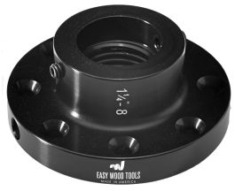 Easy Wood 3-1/2 in. Alum Faceplate 1-1/4 x 8 TPI Spindle