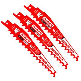 Diablo Carb. Recip. Blade Pruning - Clean Wood - 6 in 3-Pack