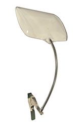 12 x 11 Safety Shield with Flexible Arm - Clamp Base