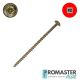 8x3 in ProMaster-Plus Washer Hd, Yellow Zinc, Combo