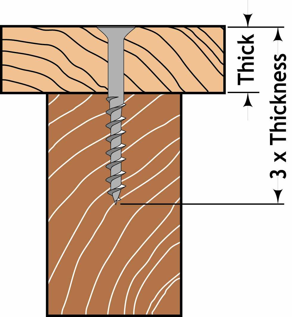 Common Size Wood Screws at Debra Lunsford blog